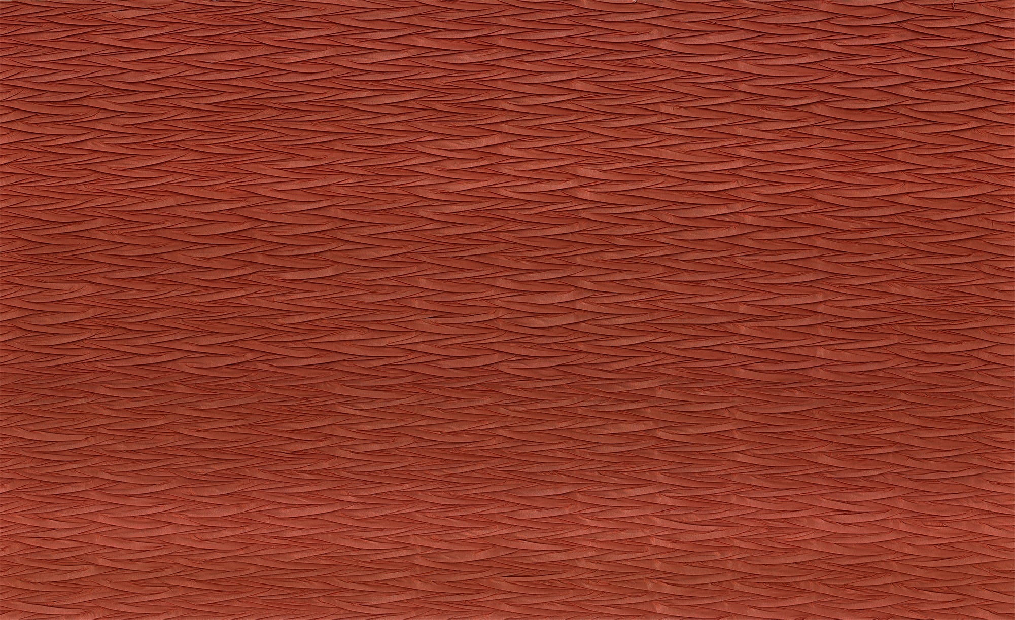 Origami - Rust - Tredimensionelt tapet med plisseret overflade