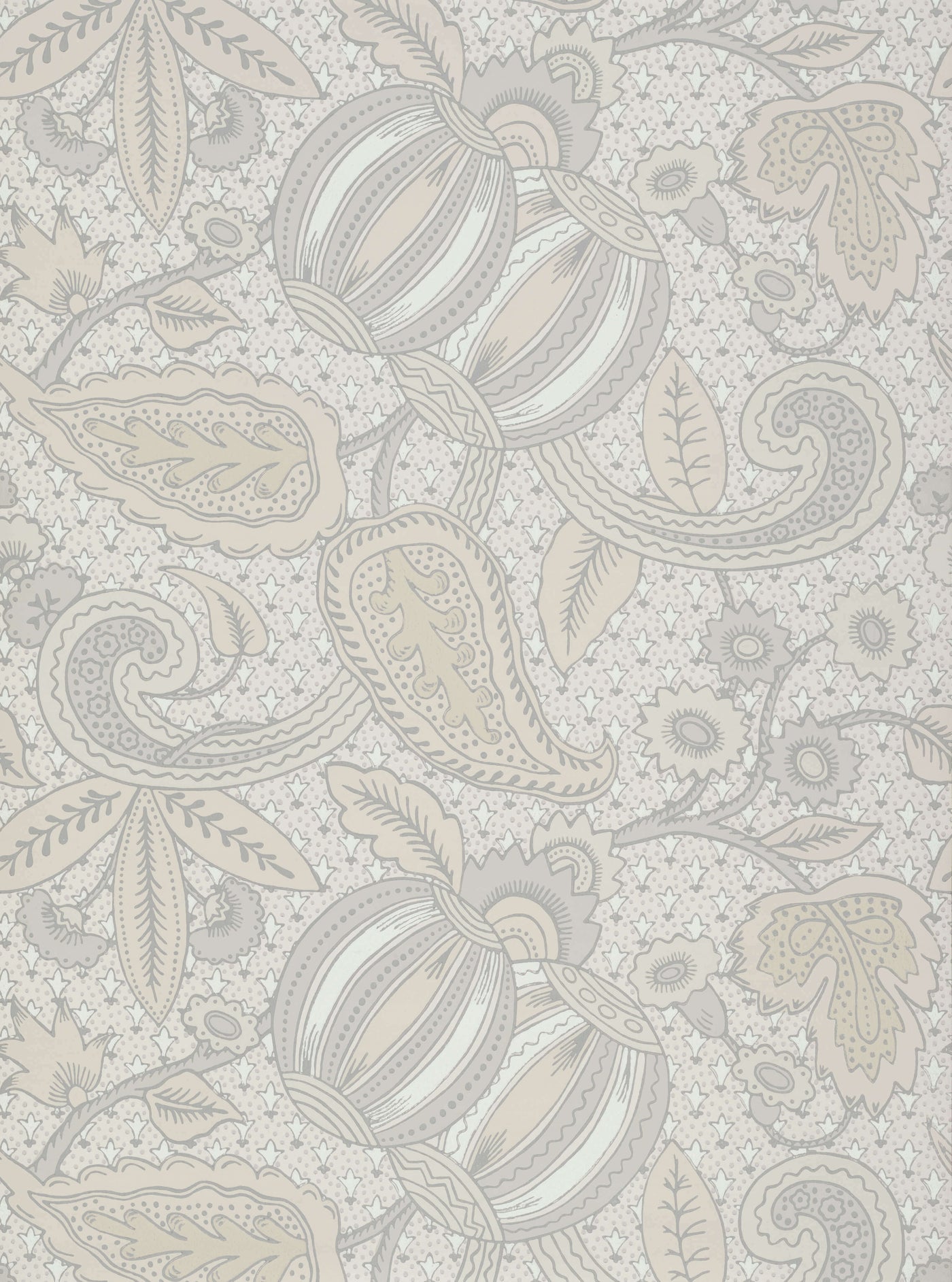 Pomegranate - Grey Scale
